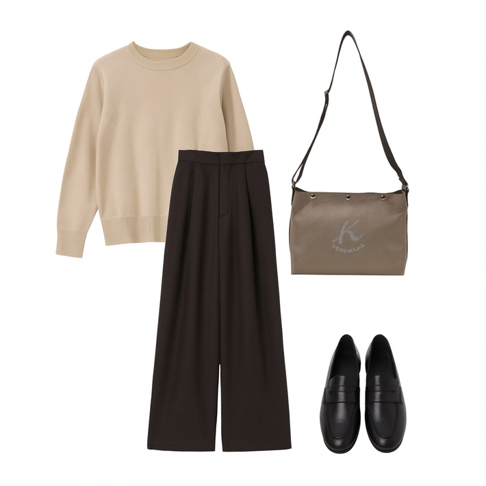 シンプルに、軽やかに。WEB限定のバイカラーショルダー – バッグのキタムラK2公式サイト